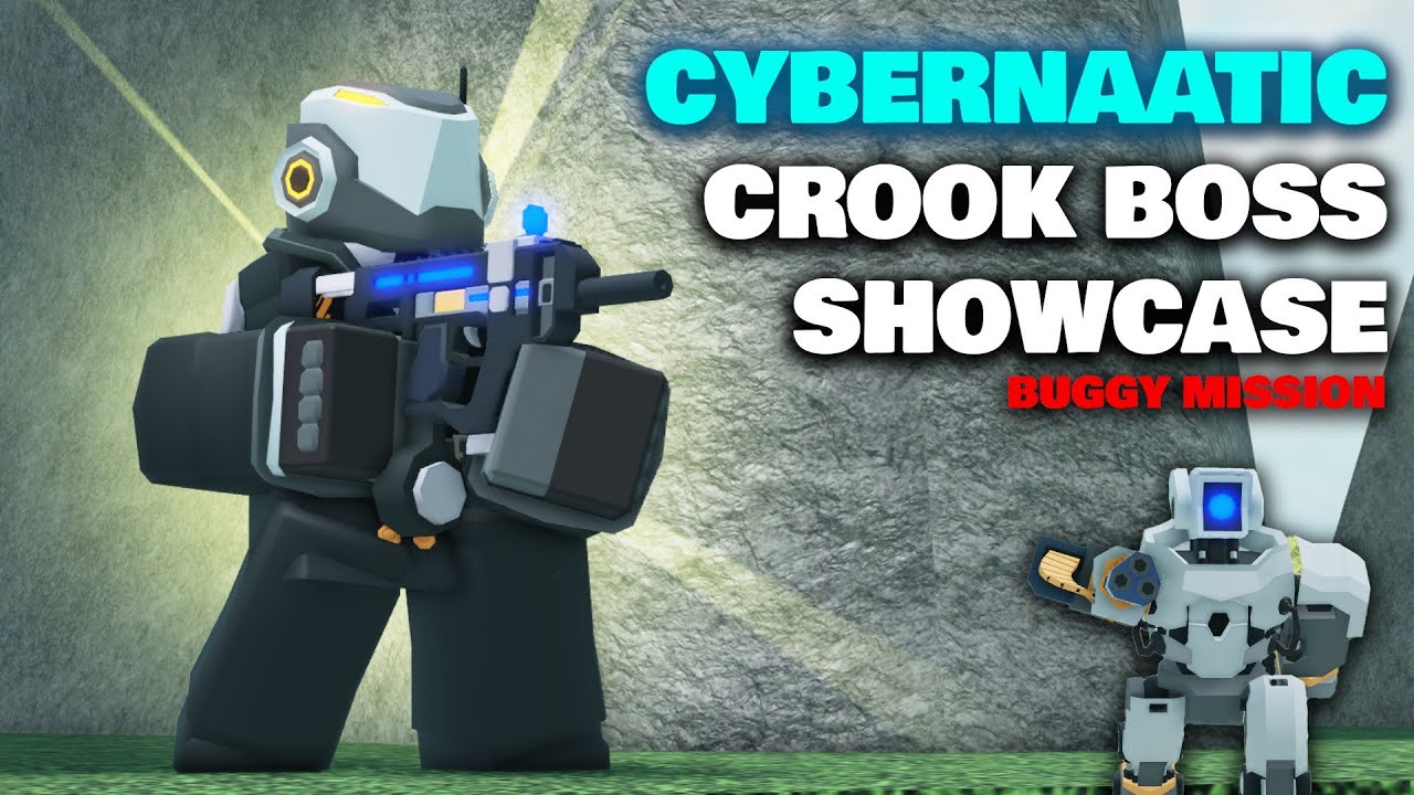 NEW Cybernatic Crook Boss Skin Showcase! TDS | Roblox - YouTube