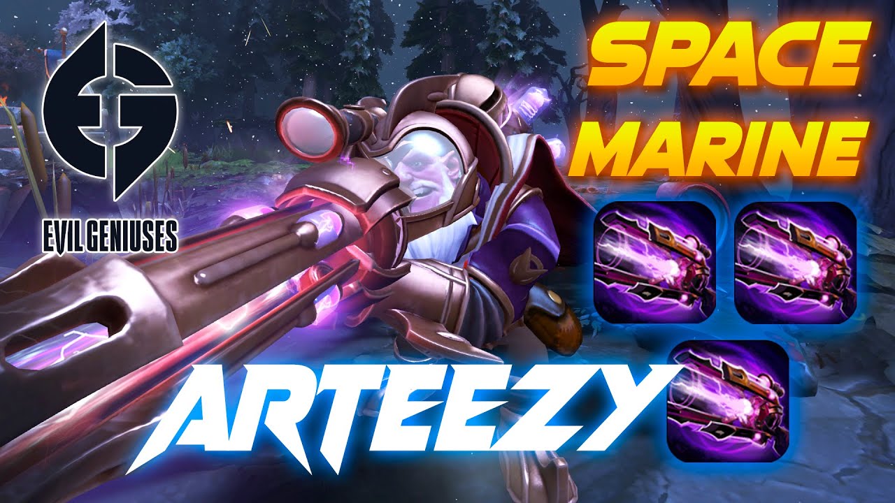 Arteezy Sniper Space Marine Boss - Dota 2 Pro Gameplay [Watch & Learn ...