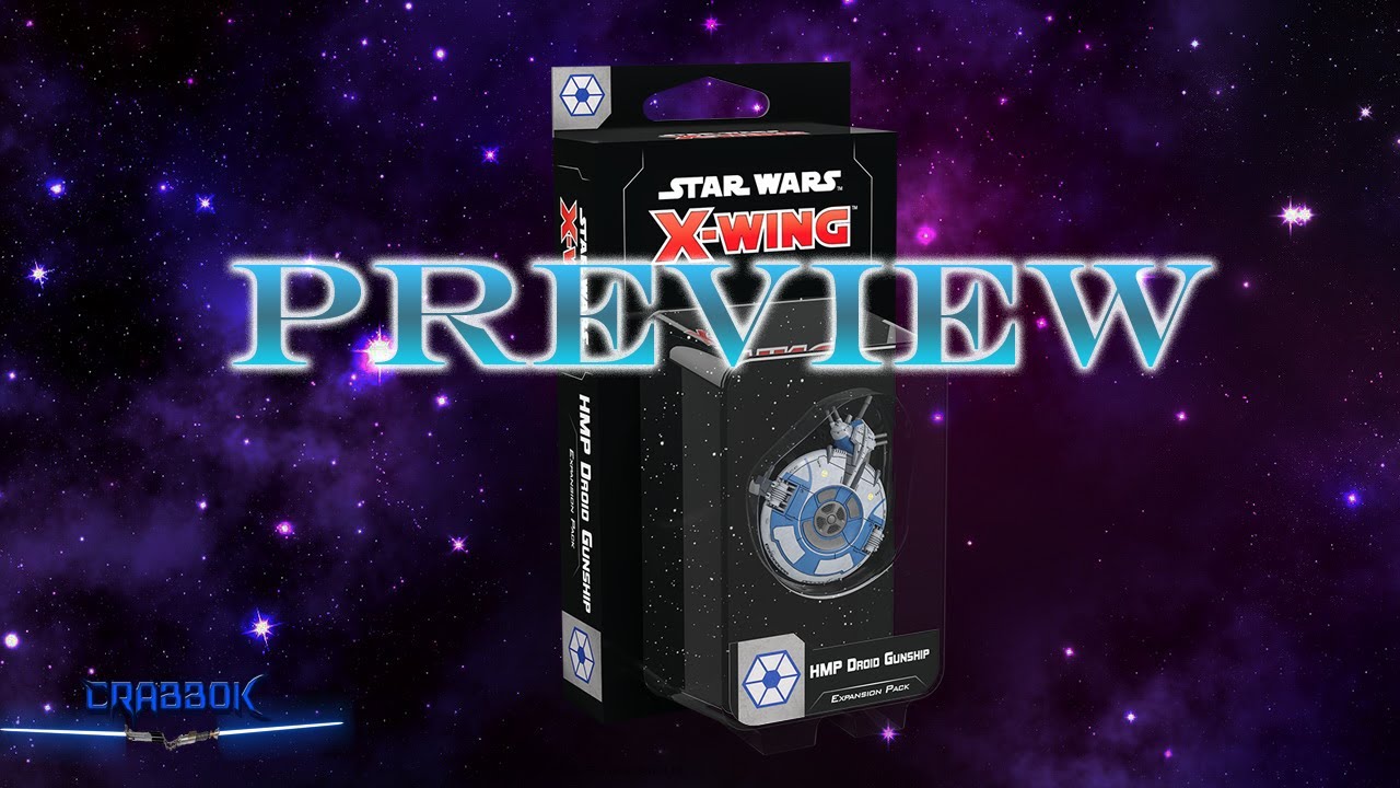 X-Wing - HMP Droid Gunship Preview and Spoilers - YouTube