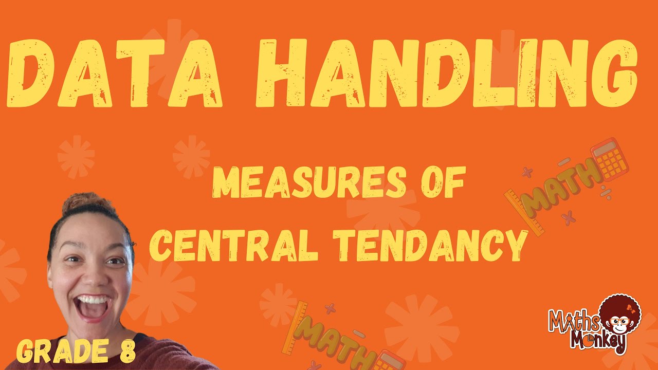 Grade 8 Data Handling: Mean, Median and Mode - YouTube