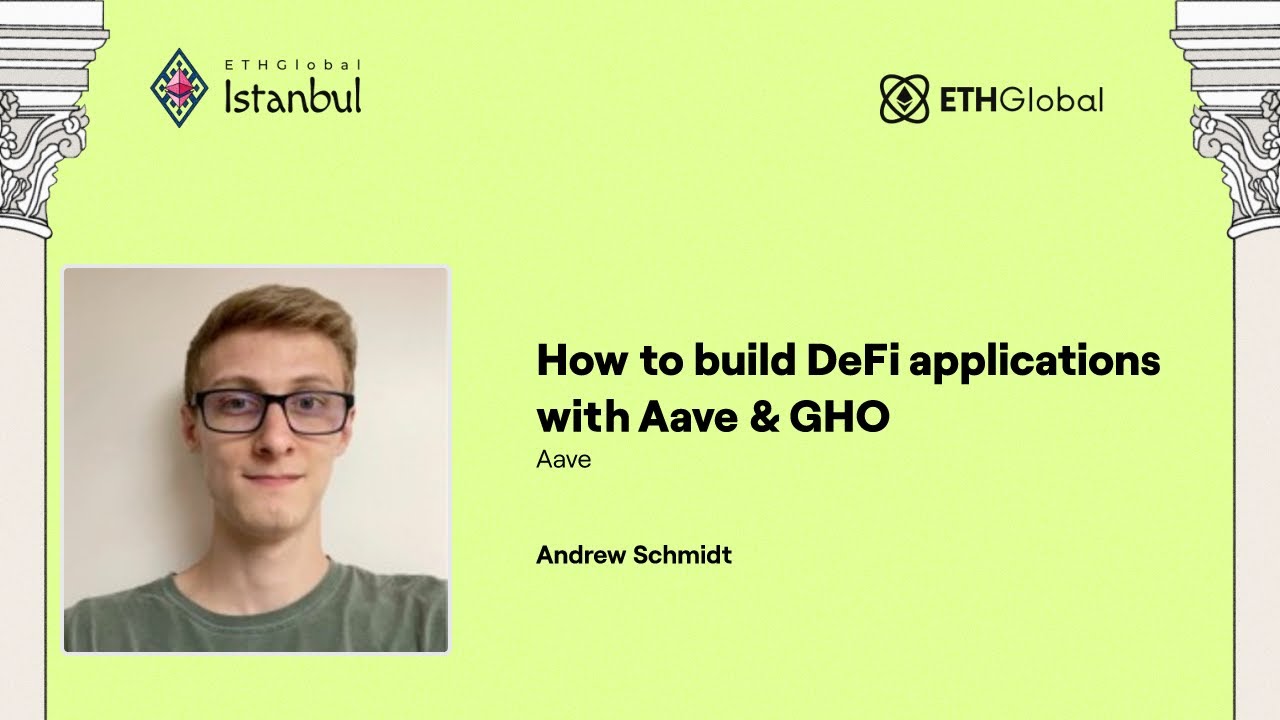 Aave 🛠️ How to build DeFi applications with Aave & GHO - YouTube