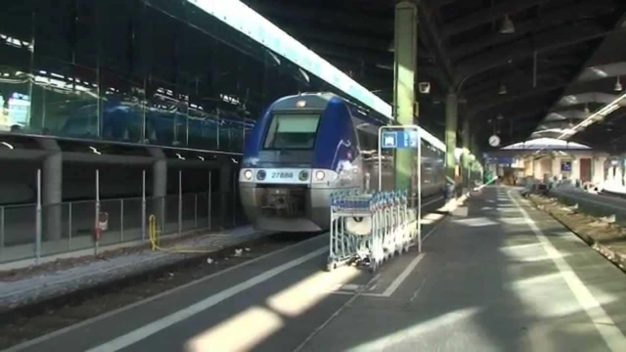 SNCF TER 96130 in Basel SNCF - YouTube