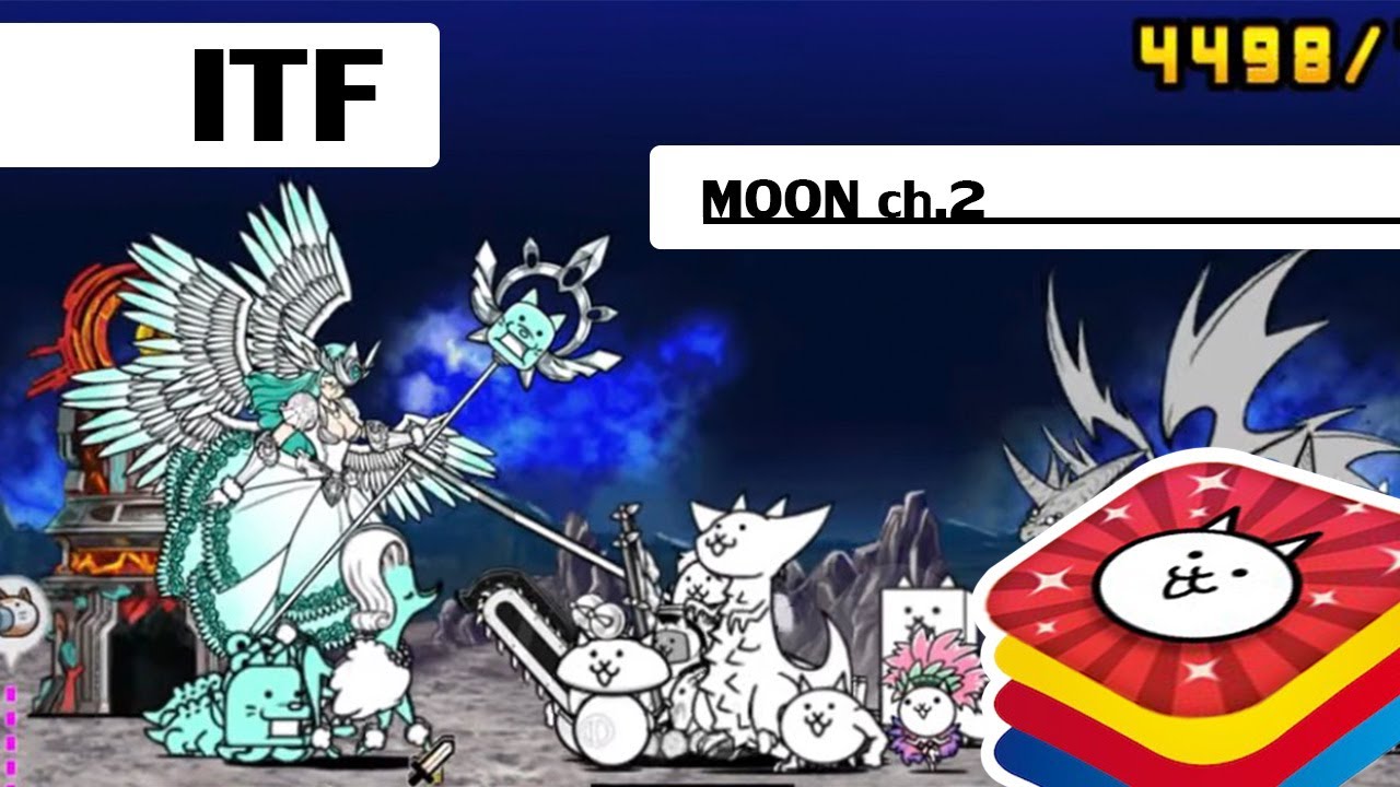battle catเริ่มใหม่ : วิธีเอาชนะmoon ch.2 itfเเบบEz - YouTube