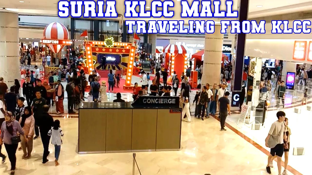 Traveling From Suria KLCC Mall Kuala Lumpur KLCC - YouTube