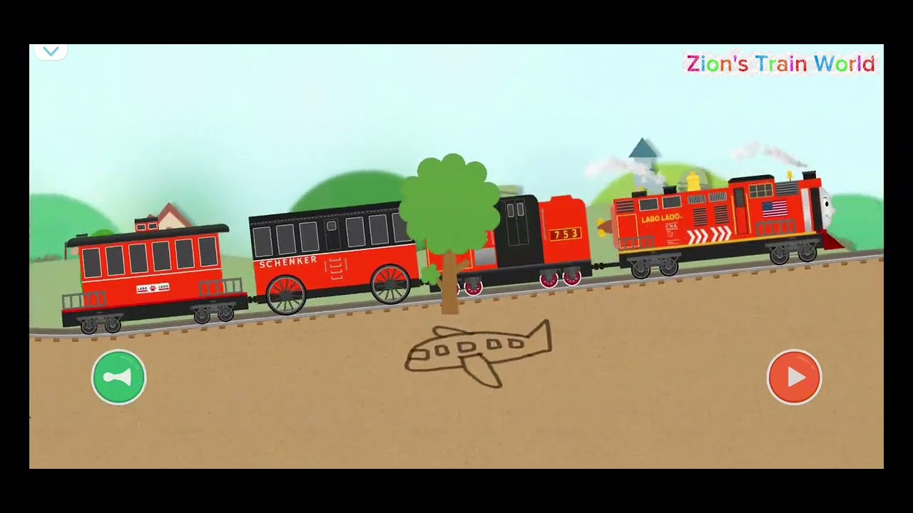 Labo Brick Train #1015 Red Steam Train - YouTube