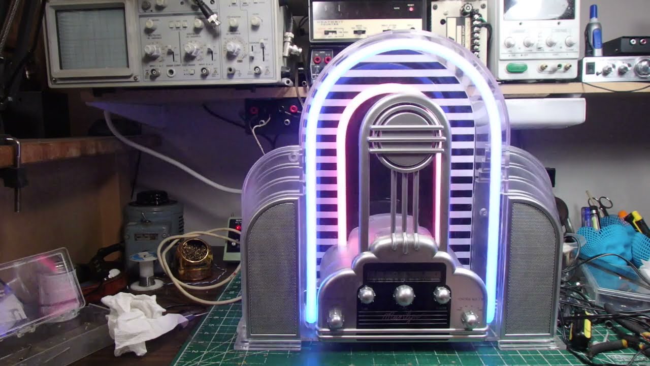 1980s Cicena "Marilyn" Radio Bluetooth Conversion Instructions - YouTube