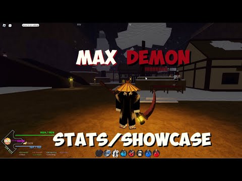 MAX LEVEL 5 DEMON SHOWCASE/ HOW TO GET [Project Slayers] UPDATE 1 - YouTube