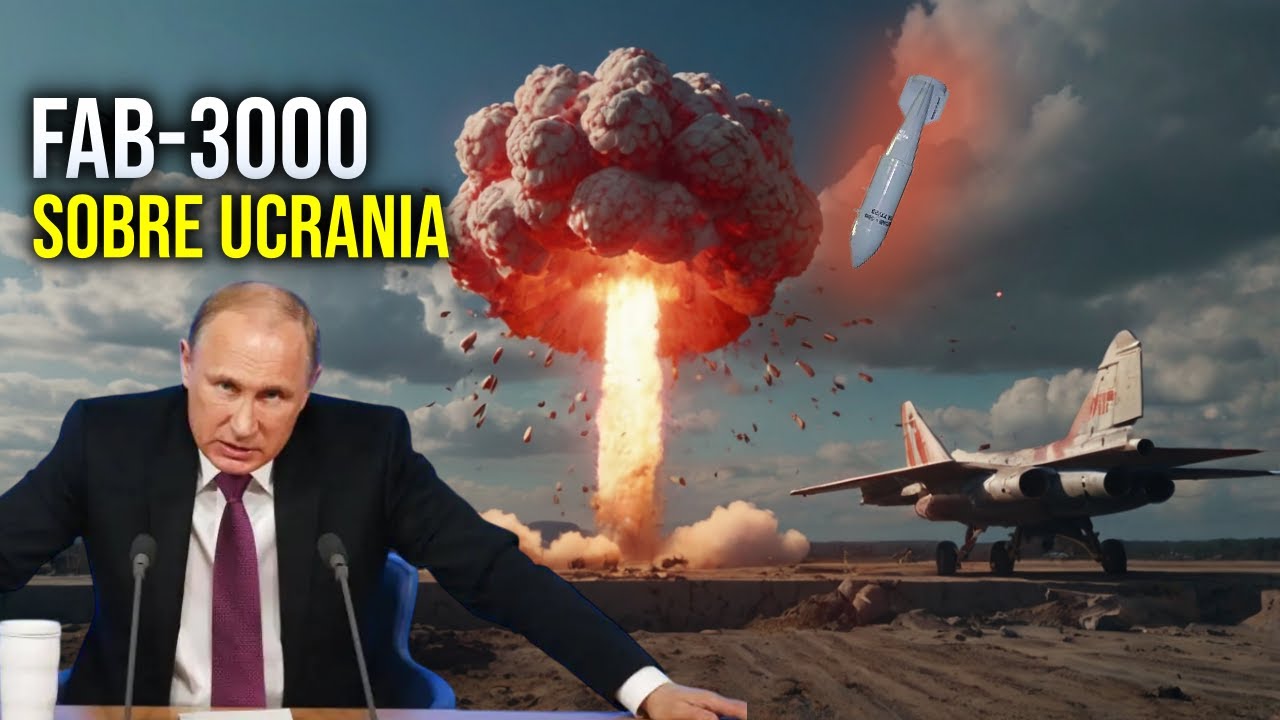 Rusia Utiliza la Bomba FAB-3000 en Ucrania - YouTube
