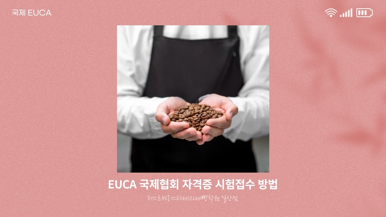 ECUA국제자격증 시험접수방법 - YouTube
