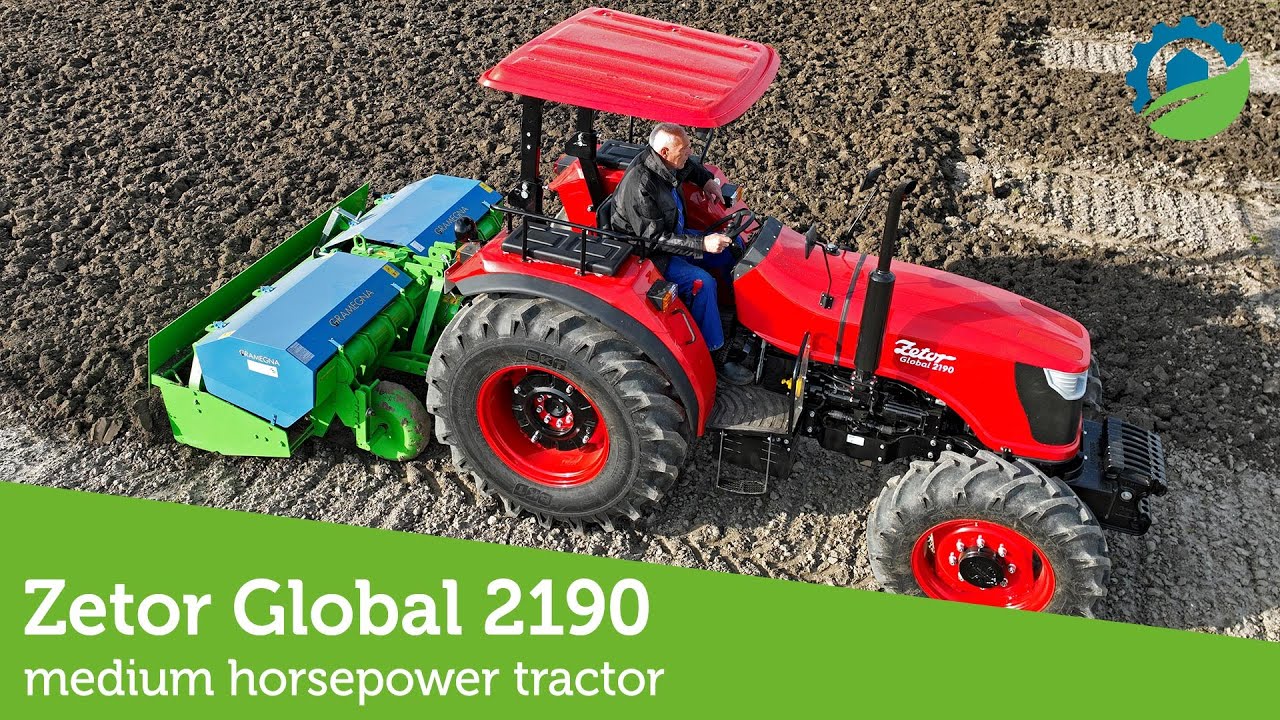 Tractor | Zetor Global 2190 | Go&Grow Farm Solutions - YouTube
