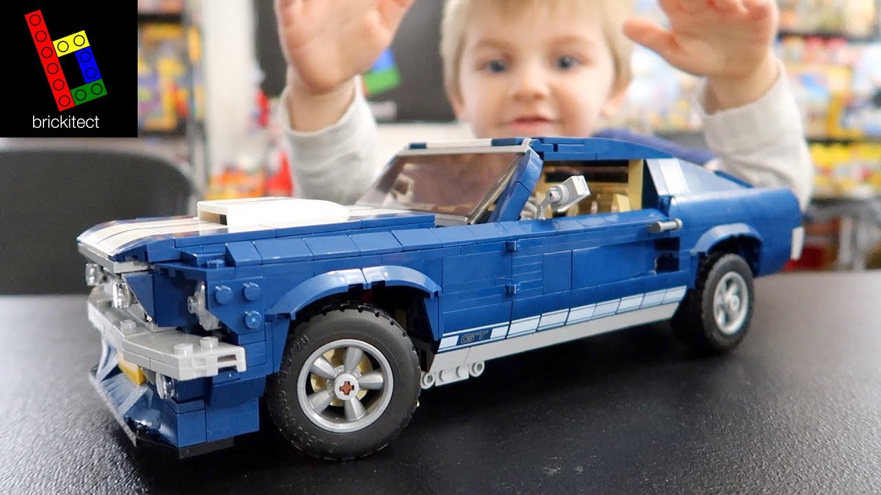 Finishing the LEGO Creator Ford Mustang - YouTube