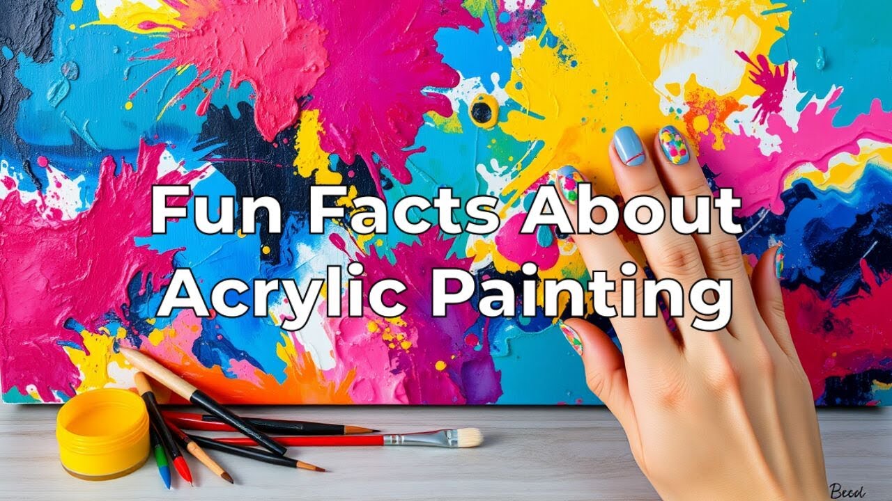 Fun Facts About Acrylic Painting - YouTube