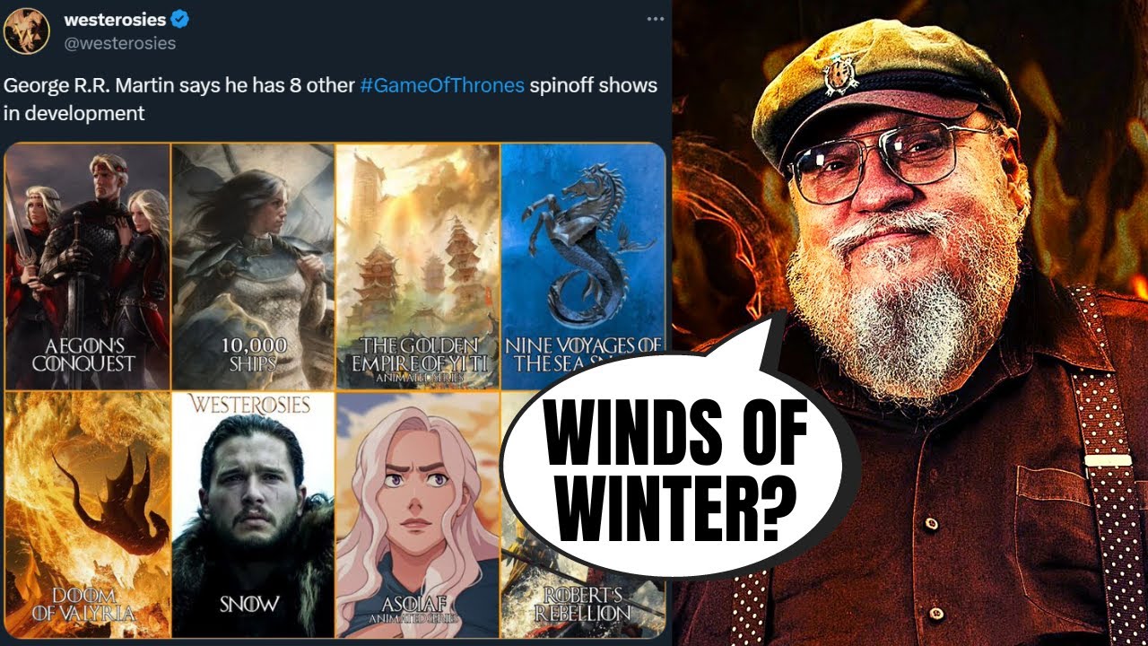 George RR Martin Will NEVER Finish His Books | Admits He Has 8 Other ...