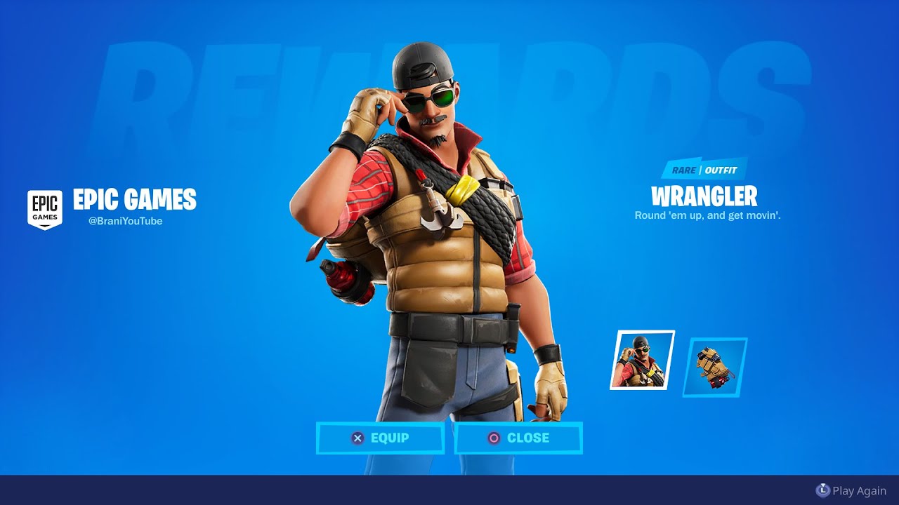 HOW TO GET NEW WRANGLER SKIN IN FORTNITE! NEW FORTNITE WRANGLER SKIN ...