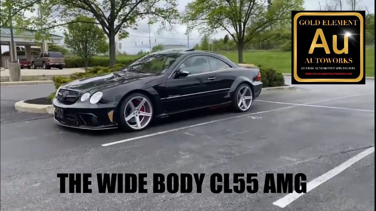Wide Body Mercedes CL55 W215 —— Gold Element Autoworks Edition 🔥🔥🔥 ...