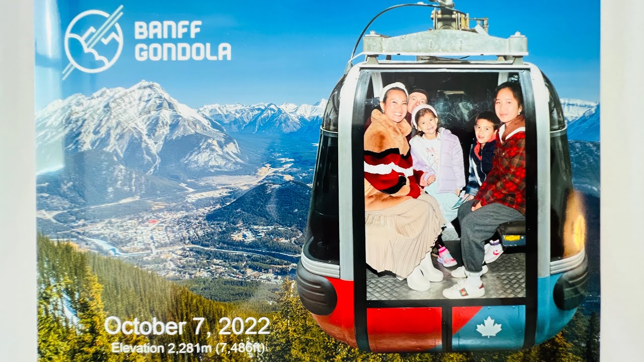 Banff Gondola Fun With The Pattendenables! #banffgondola #thanksgiving ...