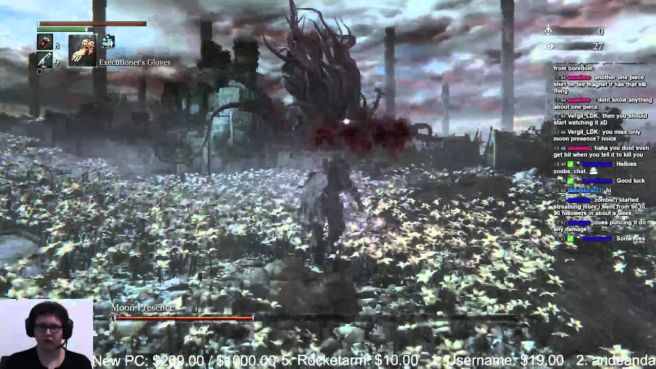 Bloodborne no weapon challenge run (Part 3) - YouTube