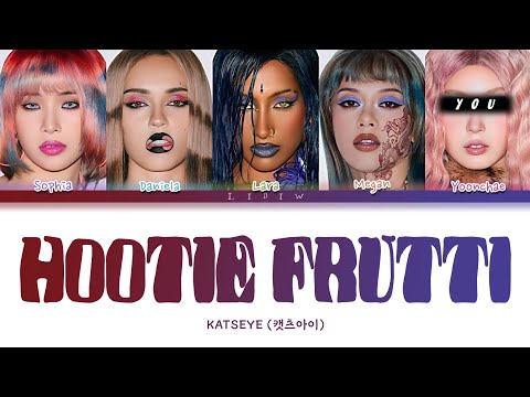 KATSEYE || Hootie Frutti but you are Yoonchae (Color Coded Lyrics Karaoke)