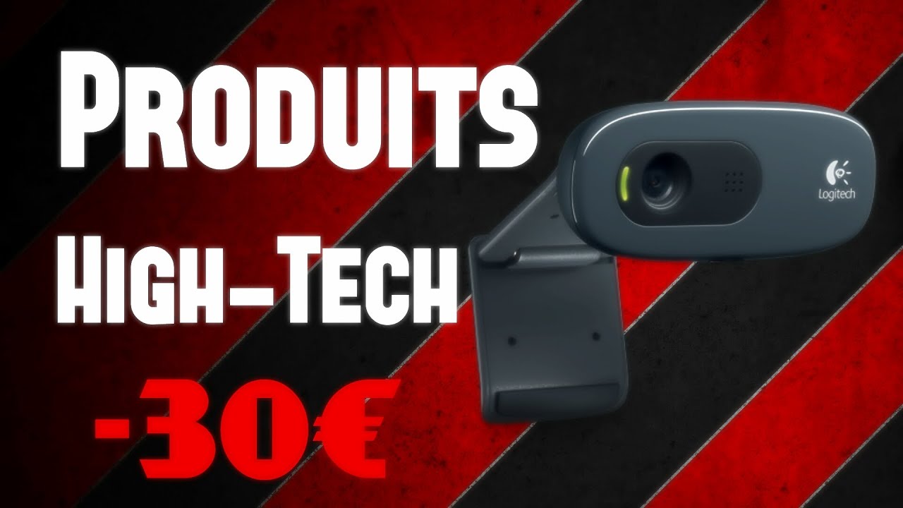 Top 5 Des produits high-tech à moins de 30€|Avril - YouTube