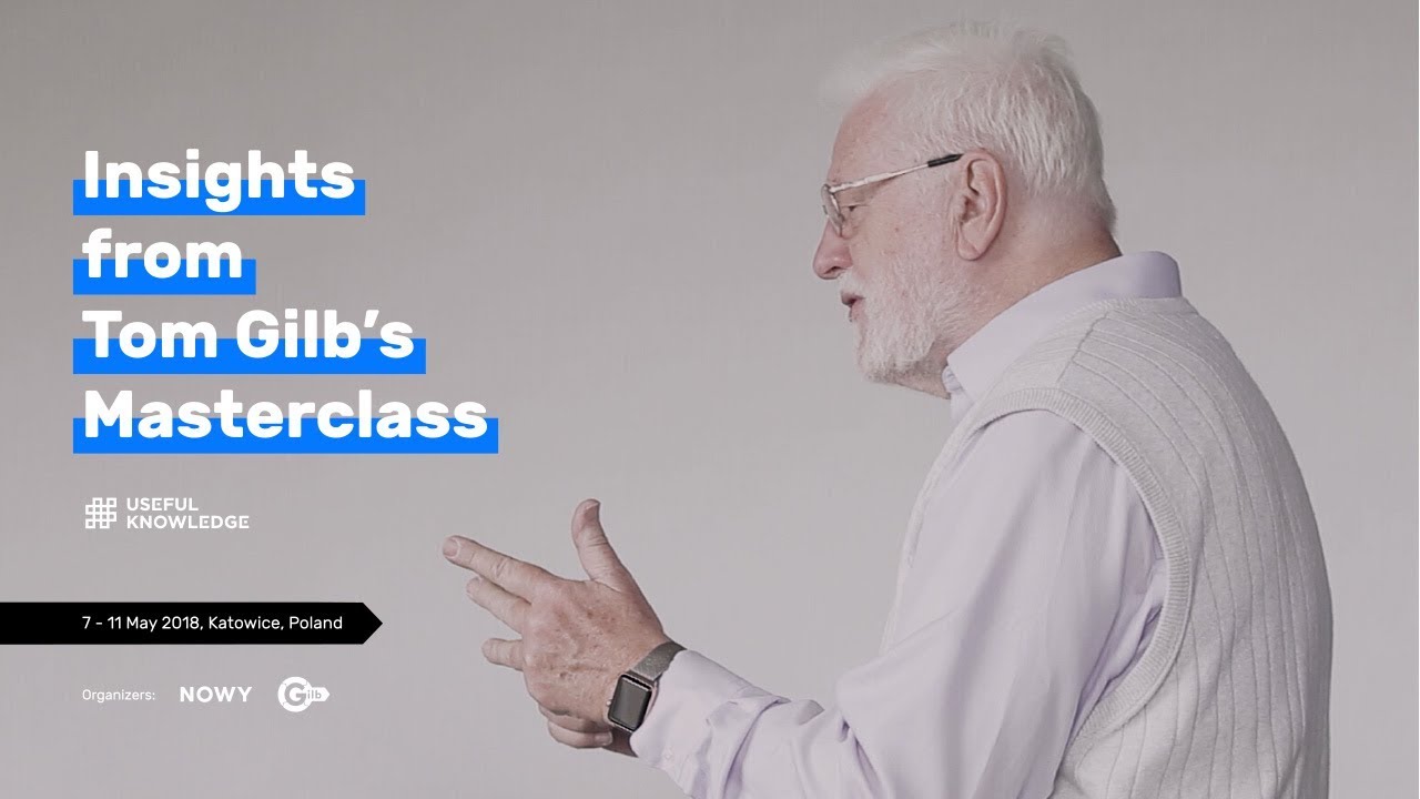Insight from Tom Gilb's Masterclass - YouTube