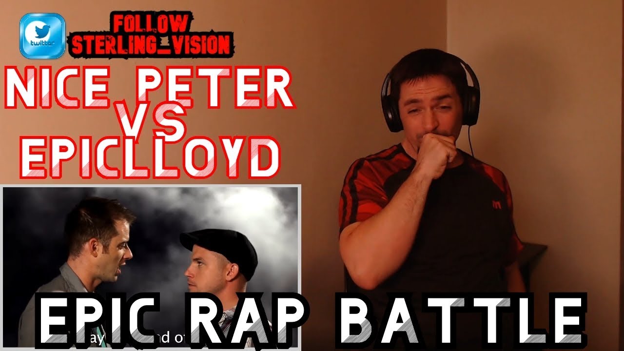 Nice Peter vs EpicLLOYD. Epic Rap Battles of History {{ REACTION ...