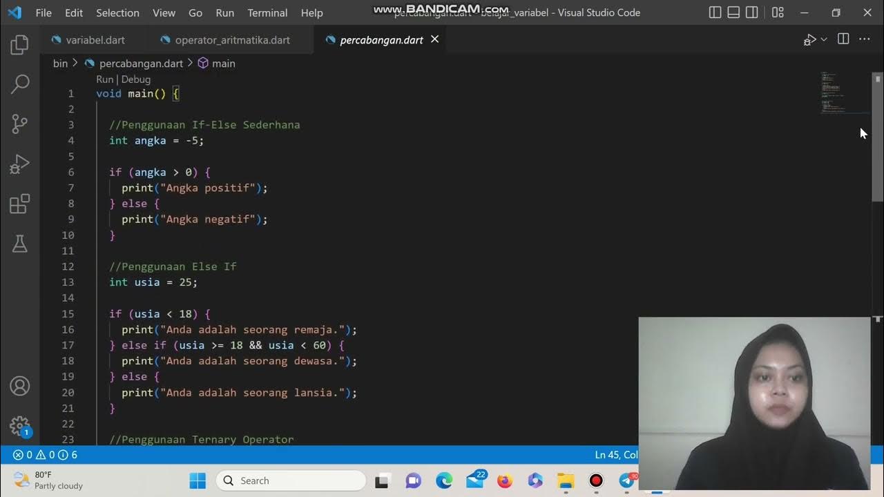 Tutorial Mengenai Variabel, Operator Aritmatika dan Pembanding ...