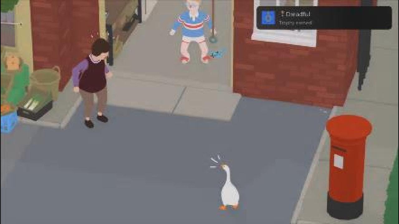 Untitled Goose Game - Ghastly Trophy + Dreadful Trophy - YouTube