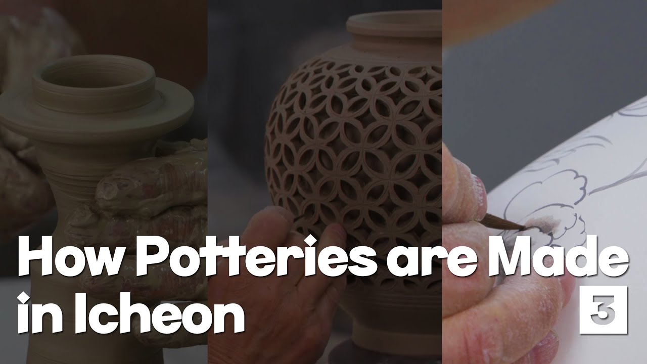 [Icheon Ceramics]making cups_pottery(English subtitle VER) - YouTube