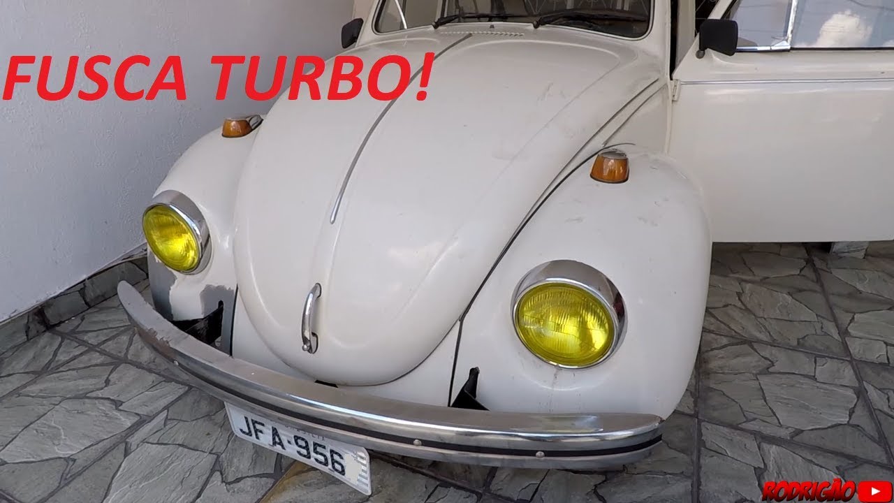 NOVO PROJETO NO CANAL, FUSCA TURBO!!! - YouTube