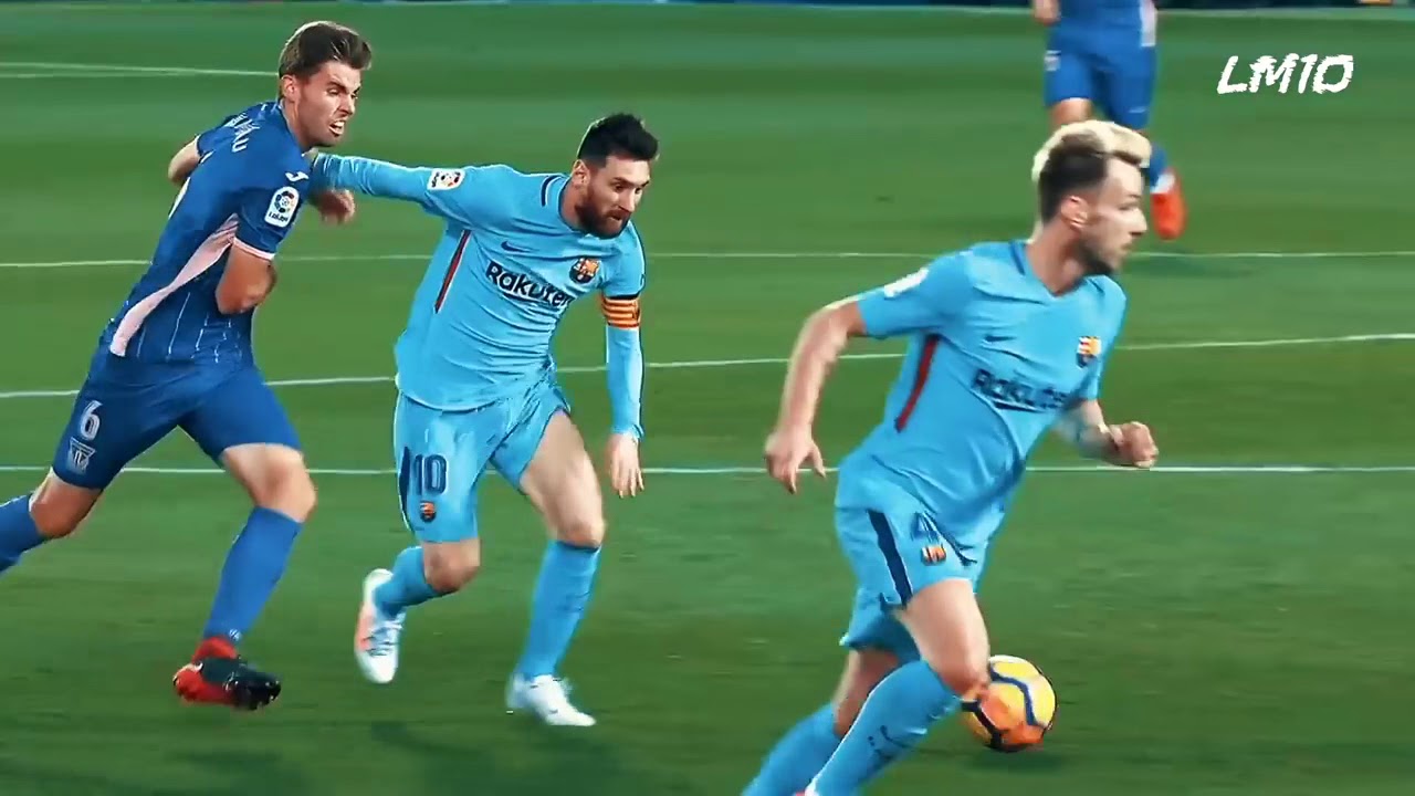Lionel Messi Magical Dribbling Skills HD 2018 - YouTube