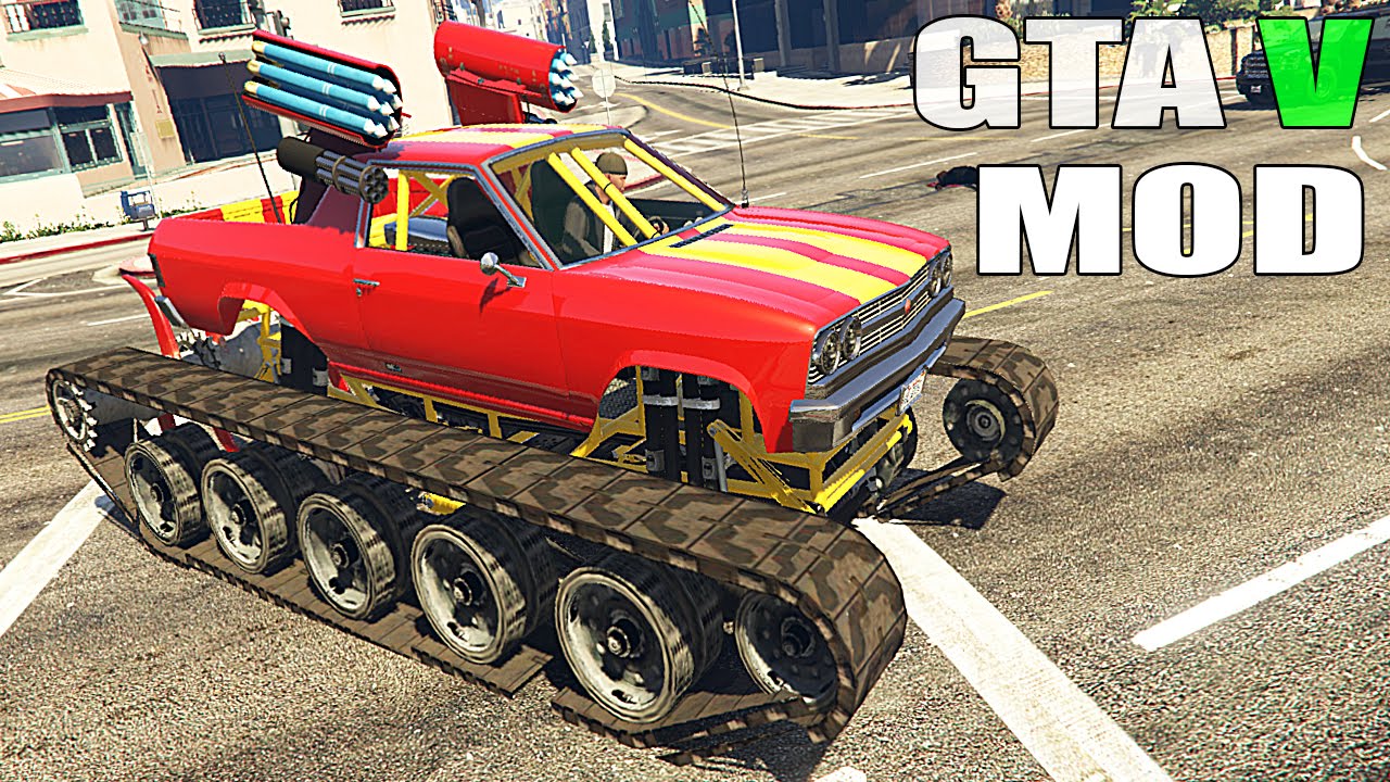 Grand Theft Auto V - Custom Armed ATV MOD - YouTube
