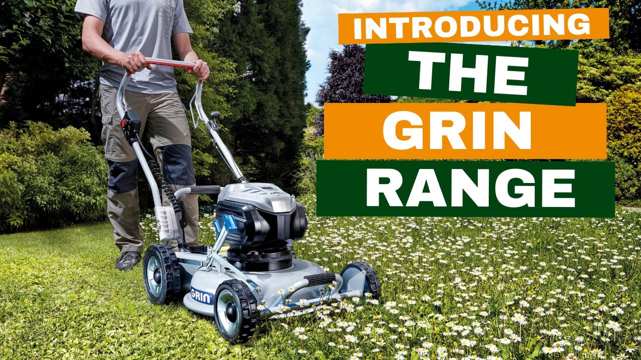 Introducing our range of walk behind mowers from GRIN - YouTube