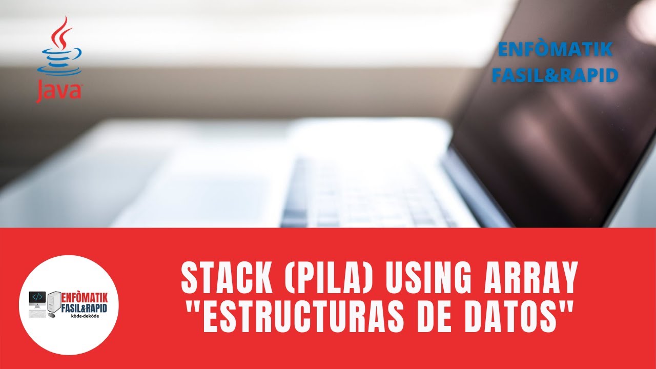 Pilas 'Estructuras de datos en Java' - YouTube
