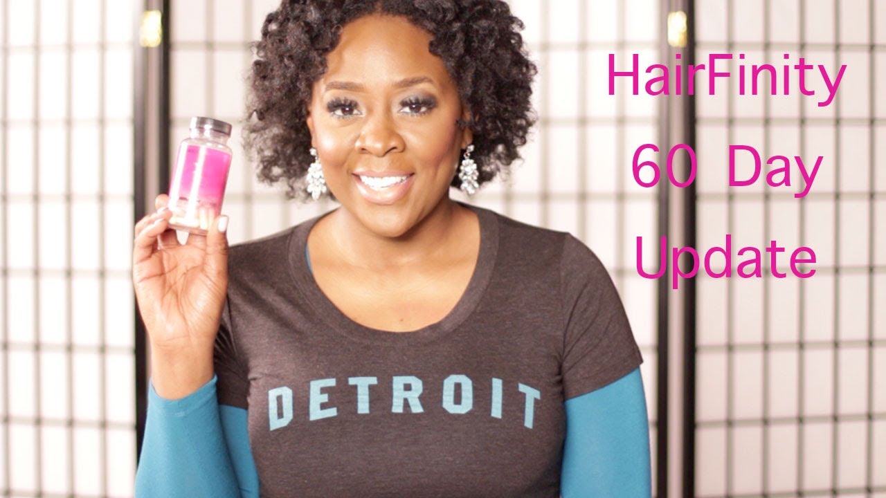 HairFinity 60 Day Update & Length Check - YouTube
