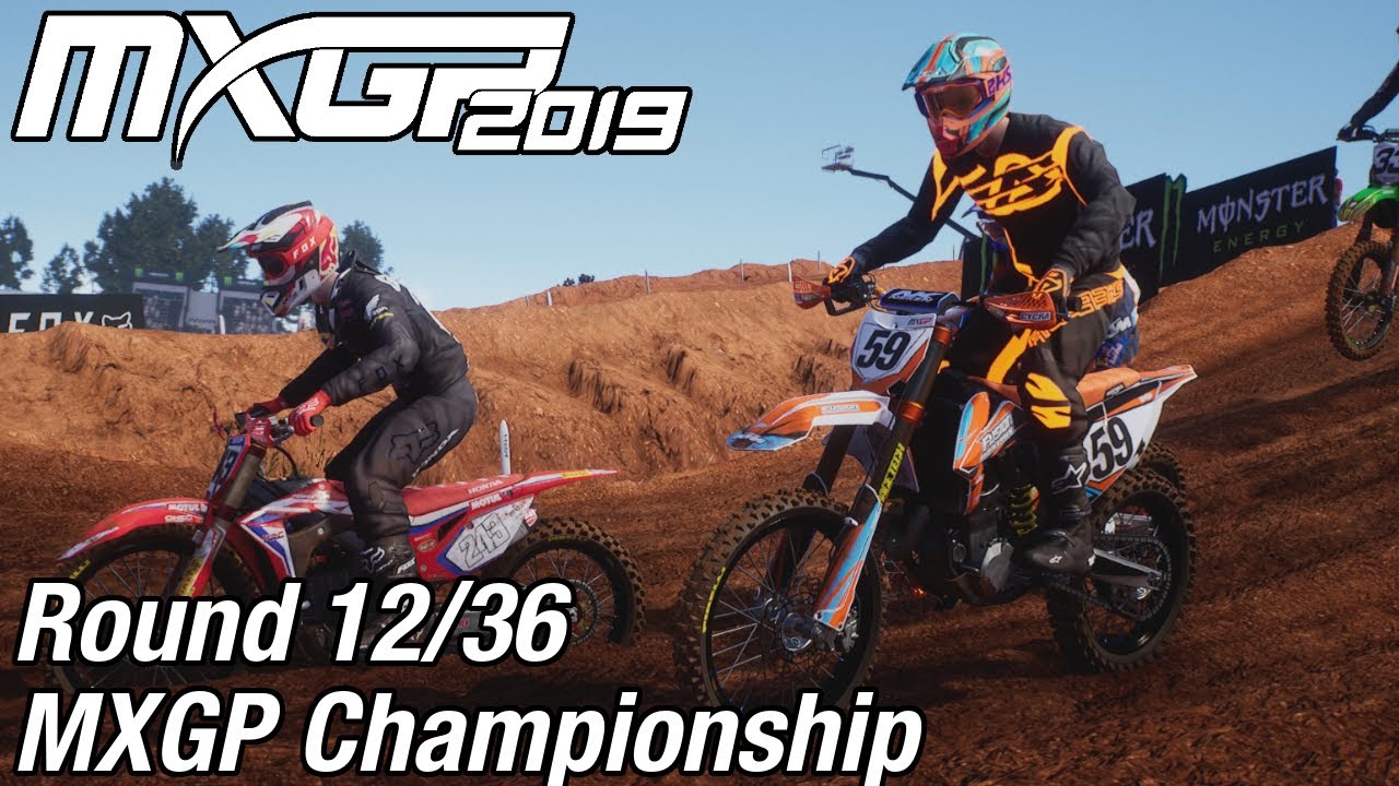 MXGP 2019 (PC) - MXGP of Portugal: Race 2 [MXGP Rd 12/36] - YouTube