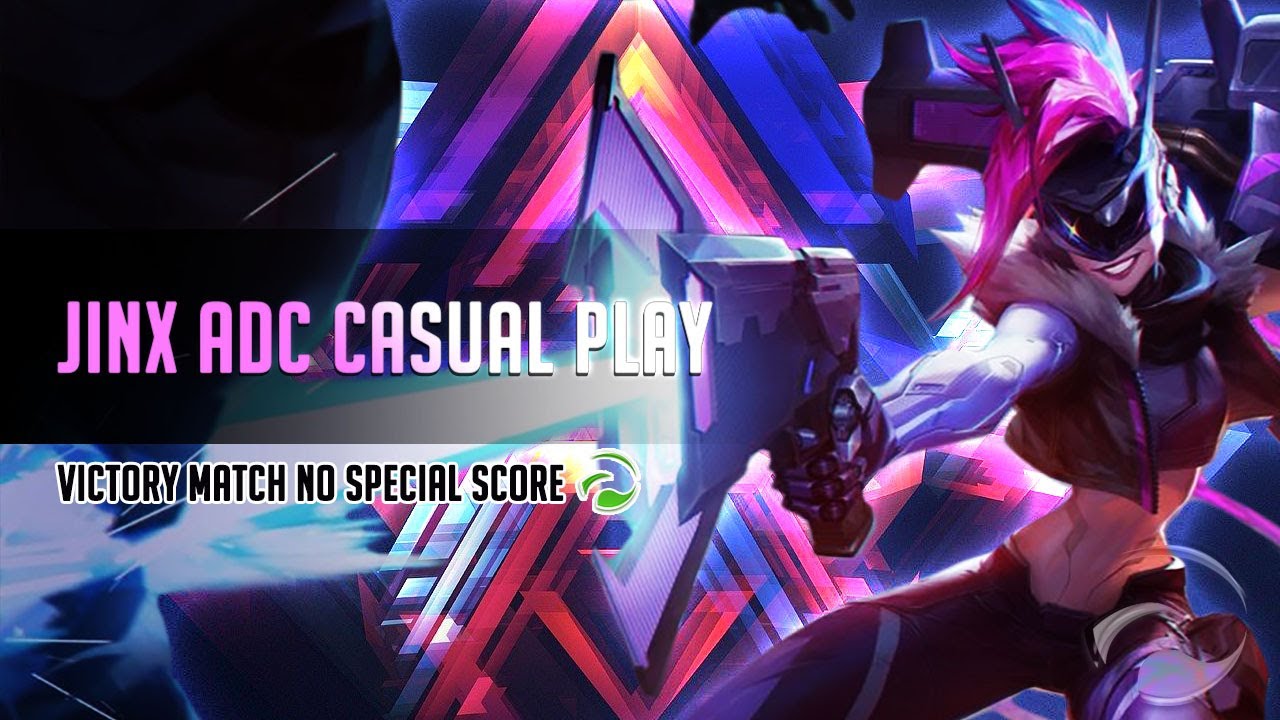 Jinx, ADC Normal Play - No Special - League of Legends - YouTube