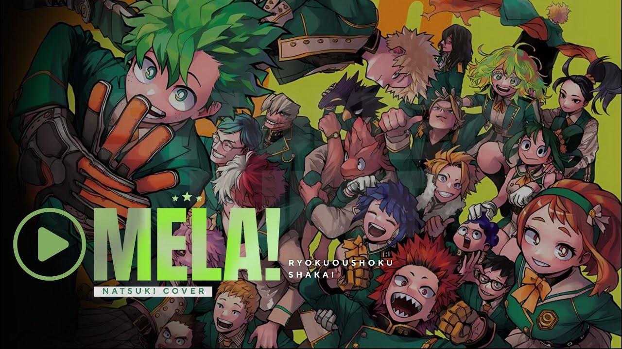 RYOKUOSHOKU SHAKAI - MELA! | Cover By NATSUKI (なつき) - YouTube
