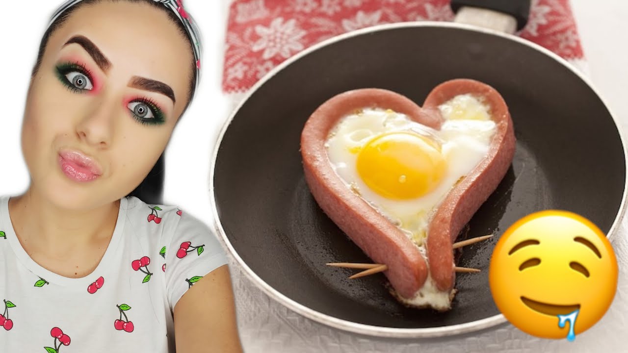 Inima de wurstel cu ou! O BUNATATE🤤🤩! - YouTube