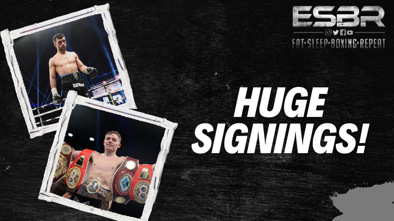 ️ SUNNY EDWARDS & JACK CATTERALL SIGN WITH MATCHROOM - YouTube