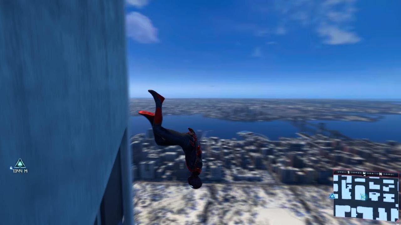 Jump from Avengers Tower - Marvel's Spider-Man: Miles Morales - YouTube