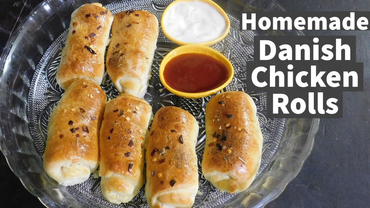 Danish Chicken Rolls recipe | Western Style | Non veg recipes | Tasty ...