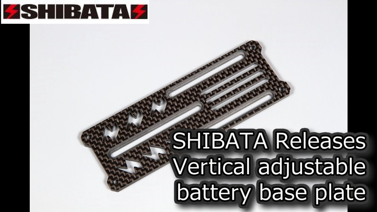 [ENG SUB] SHIBATA Releases Vertical adjustable battery base plate - YouTube