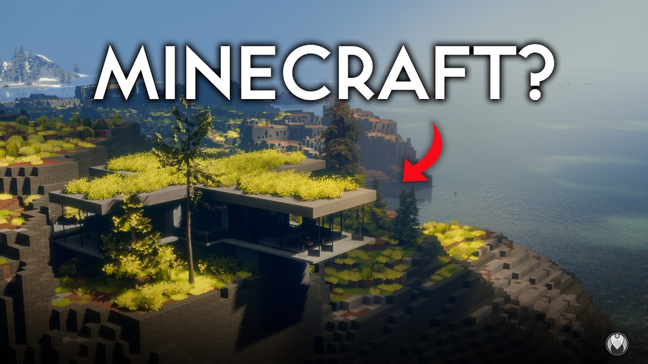 A Minecraft House That Looks This REAL?! A Cinematic House Showcase ...
