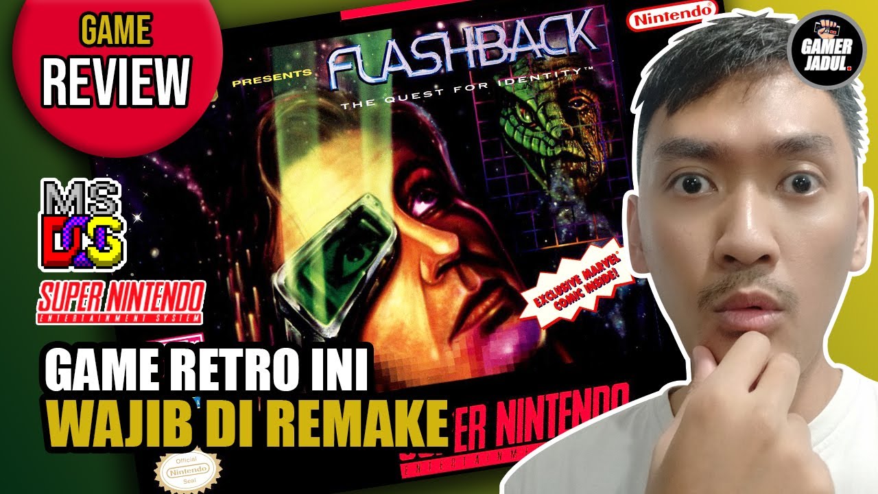FLASHBACK SNES DOS WINDOWS (1992) | Game Jadul Retro Nostalgia Super ...