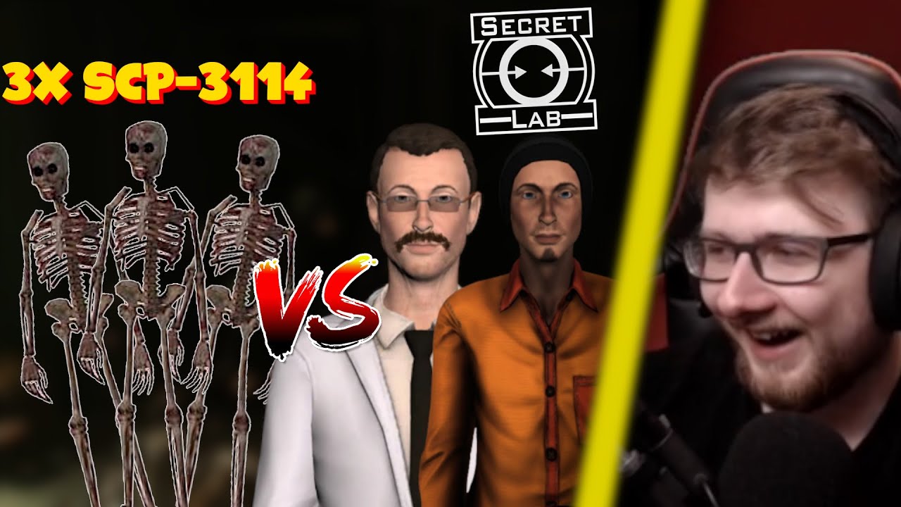 3 SZKIELETY SCP-3114 VS WSZYSCY INNI! | SCP SECRET LABORATORY - YouTube