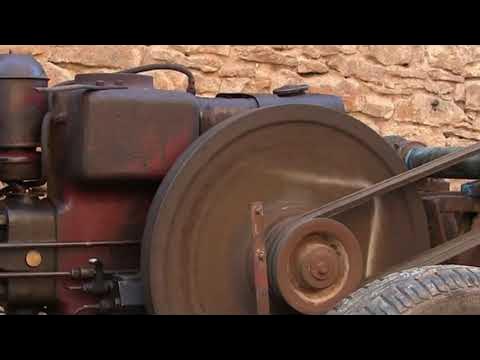Kaltstart Deutz MAH 711 Standmotor Bj.1940 Stationärmotor Verdampfer - YouTube