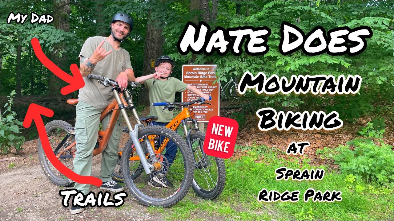 Sprain Ridge Park | Mountain Biking for the First Time! - YouTube