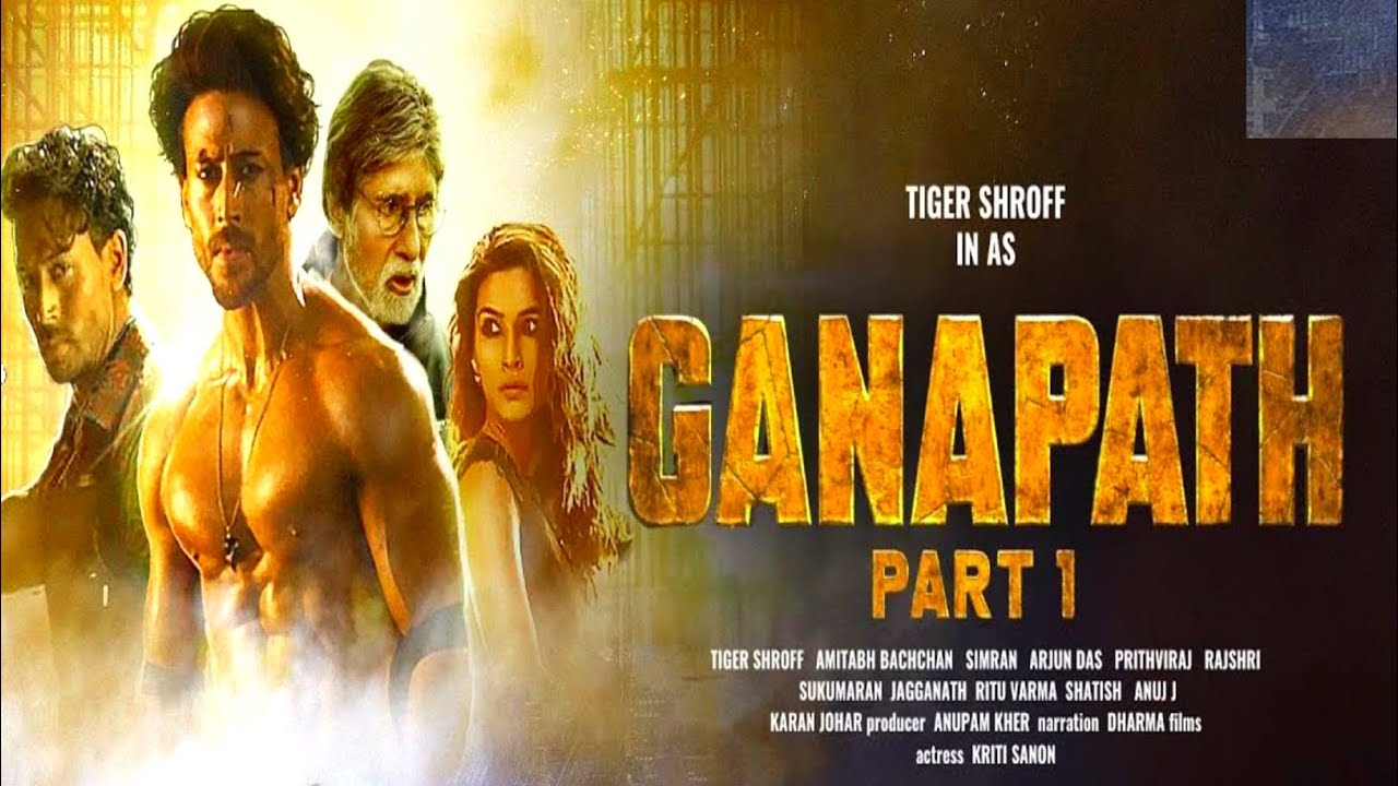 ganapath । official trailer। official teaser Amitabh bachan । tiger s ...
