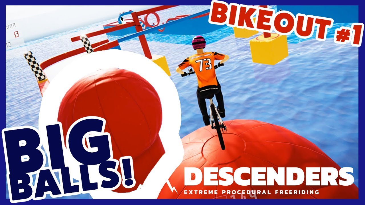 CRAZY Bike Obstacle Course!! BIKEOUT 1 - Descenders - YouTube