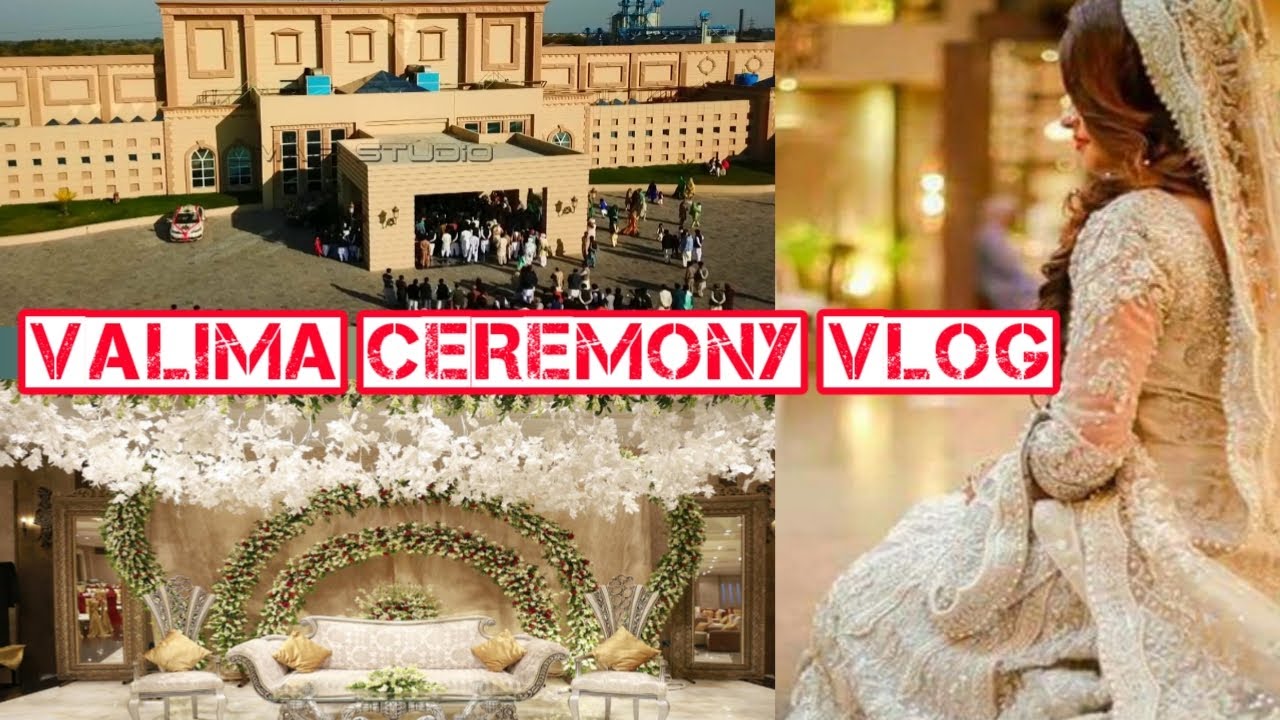 Valima Ceremony Vlog || Phalia GymKhana Banquet || Farah's Lifestyle 🤗 ...
